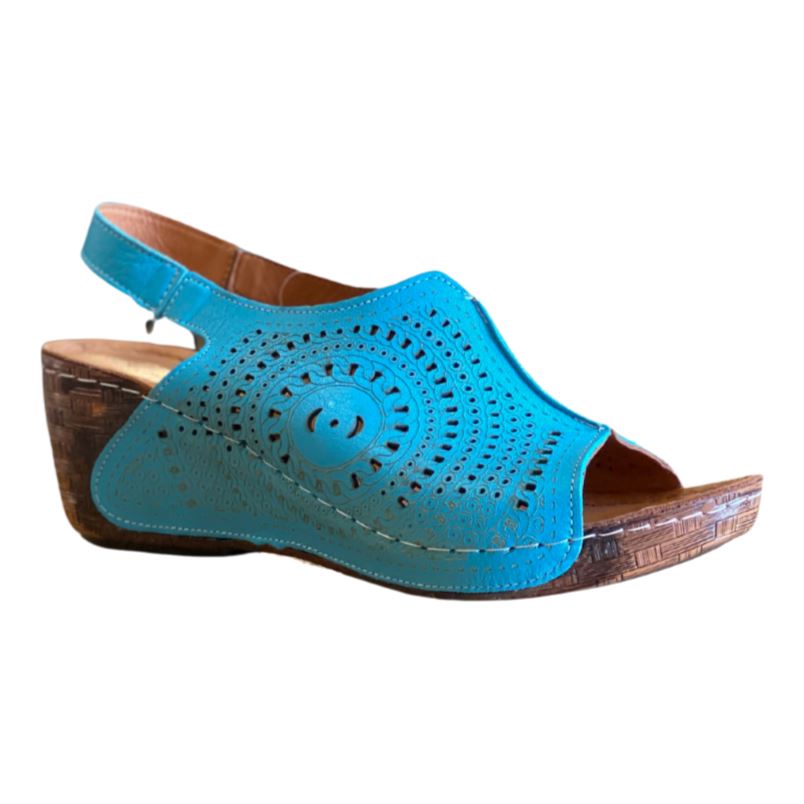 V ITALIA WEDGE SANDAL | FULL COVERAGE 3 SEASON SANDAL | DANFORM SHOES ...