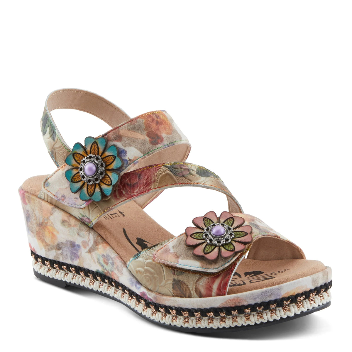 SPRING STEP L'ARTISTE BLISSFUL | ADJUSTABLE PLATFORM SANDAL | DANFORM ...
