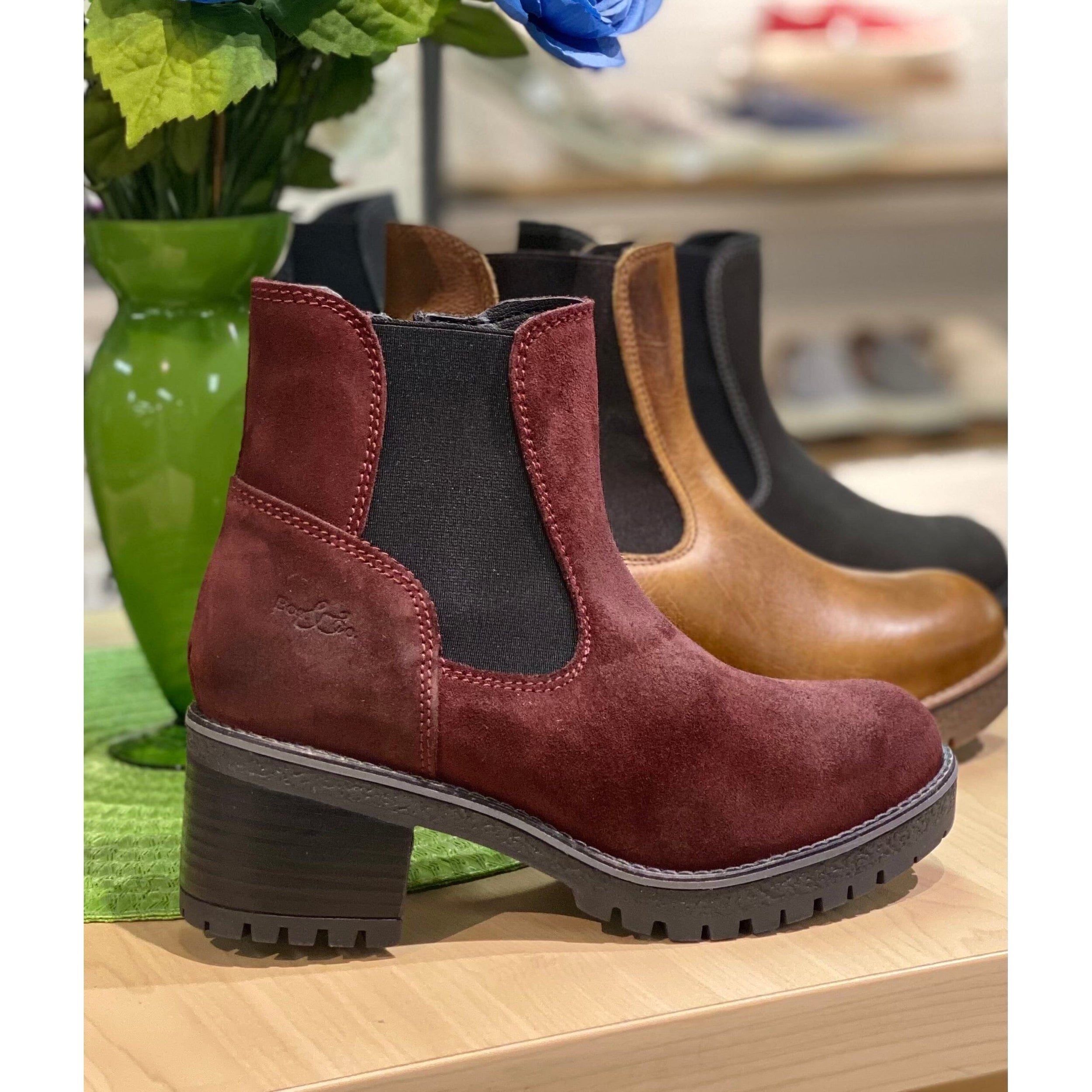 BOS & CO MERCY | EVERYDAY WATERPROOF LEATHER BOOTIE | DANFORM SHOES ...