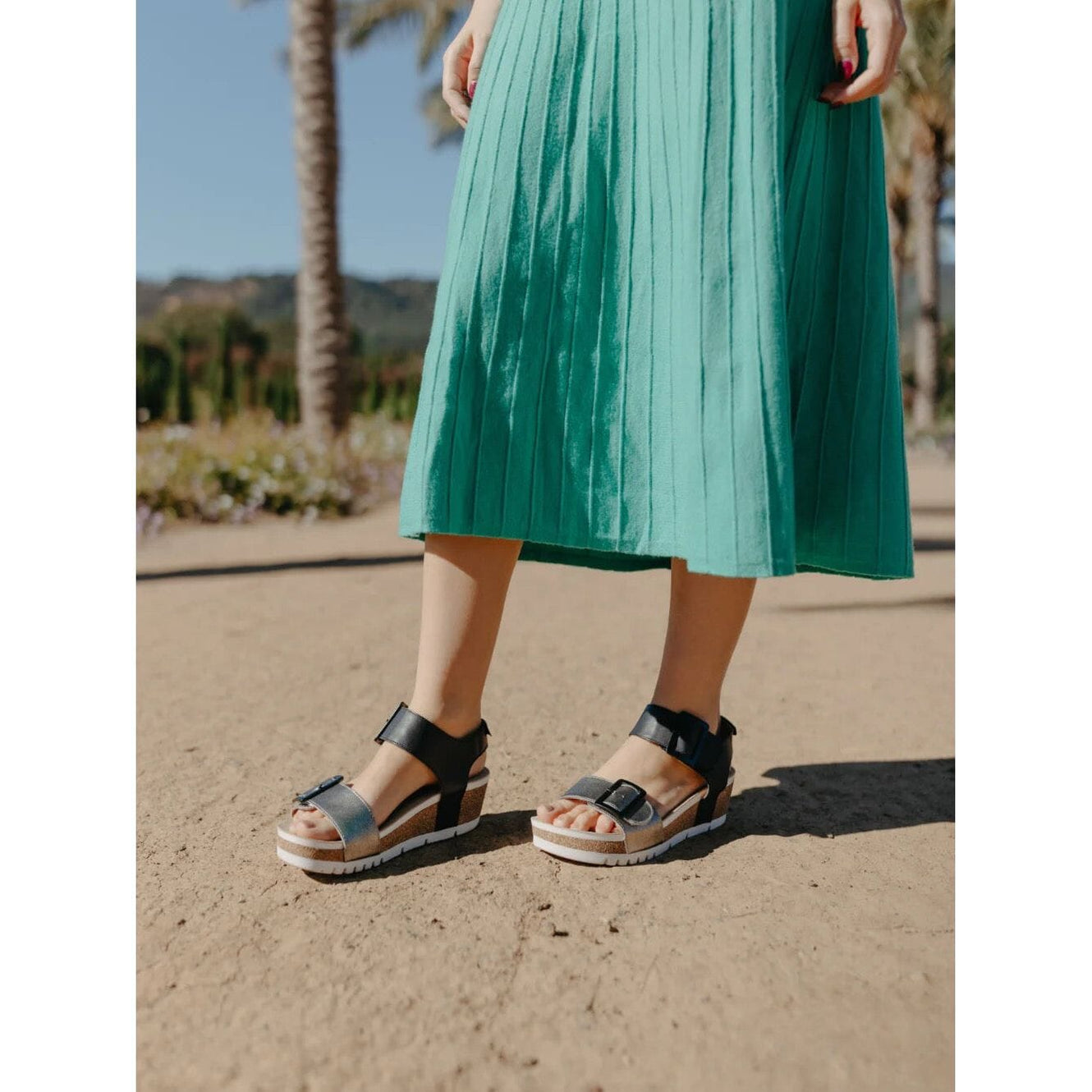 JOSEF SEIBEL QUINN 02 | ADJUSTABLE PLATFORM WEDGE SANDAL | DANFORM ...