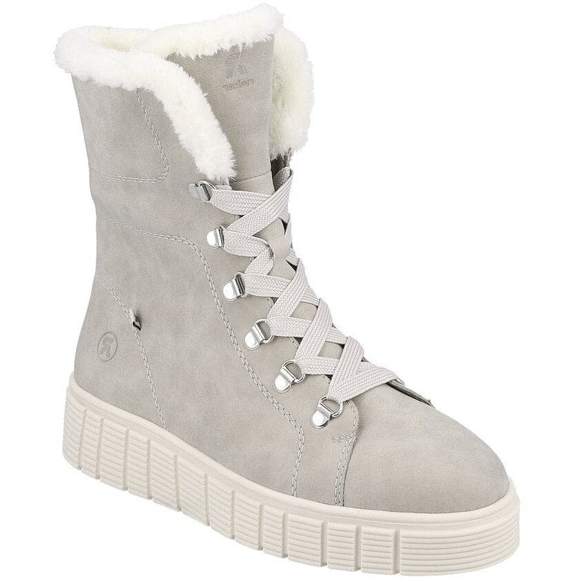 RIEKER EVOLUTION W1070-40 | MID LEATHER LACE UP BOOTIE | DANFORM SHOES ...