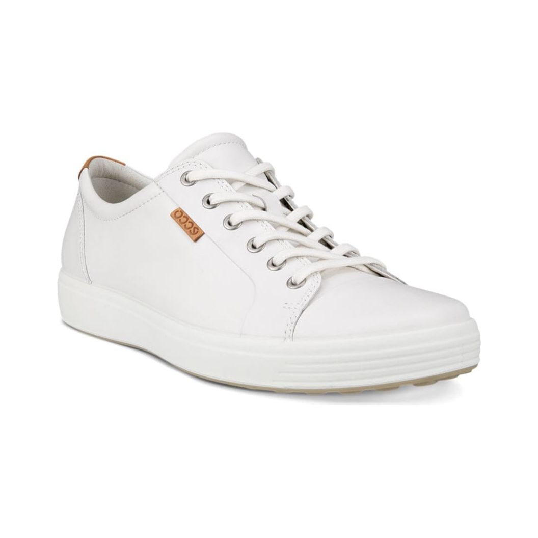 ECCO SOFT 7 SNEAKER MEN'S | COMFORTABLE LEATHER SNEAKER | DANFORM SHOE ...