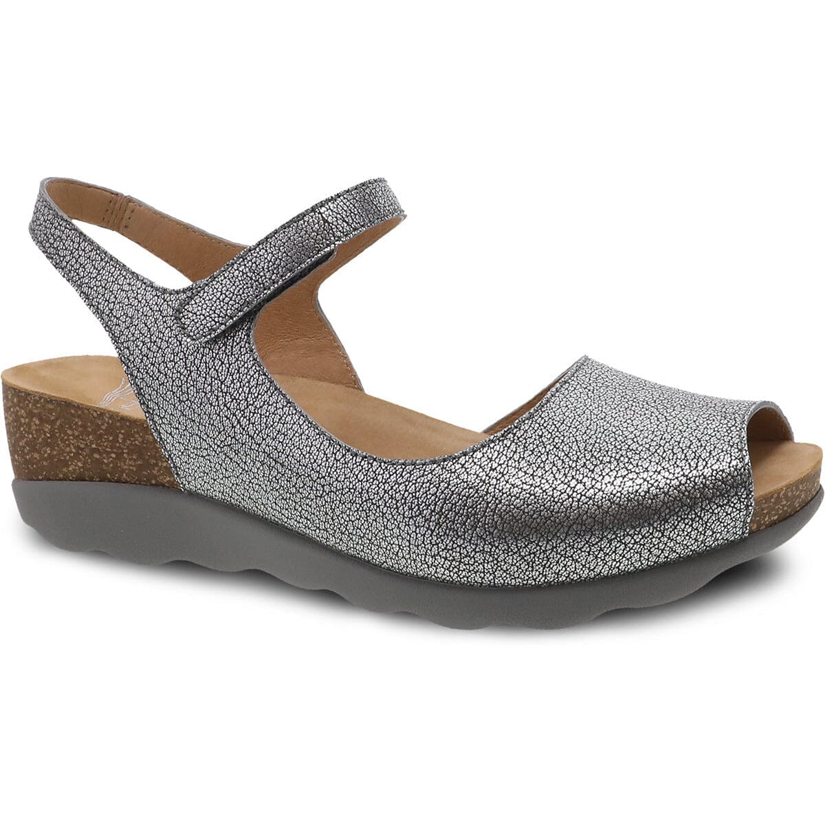DANSKO MARCY | ADJUSTABLE ANKLE STRAP WEDGE SANDAL | DANFORM SHOES ...