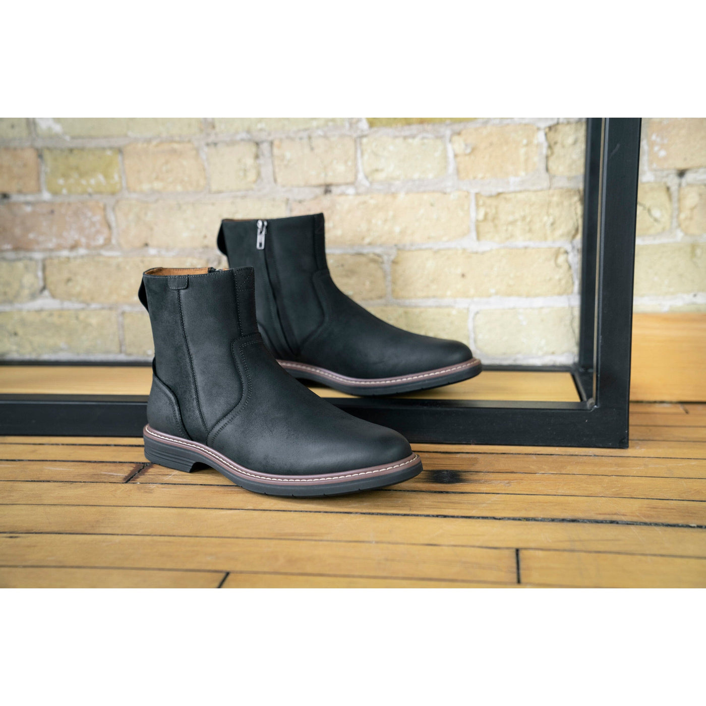 FLORSHEIM NORWALK PLAIN TOE SIDE ZIP BOOT | CHELSEA BOOT | DANFORM ...